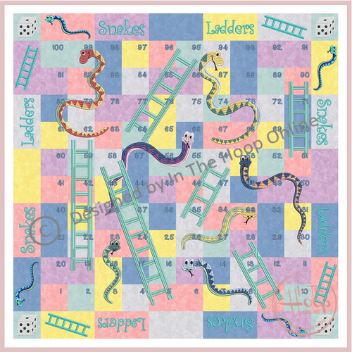 In The Hoop Snakes and Ladders Quilt Blocks | In The Hoop Online