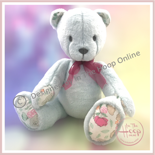 In The Hoop Teddy Bear - 10x6 ITH Jointed Teddy | In The Hoop Online