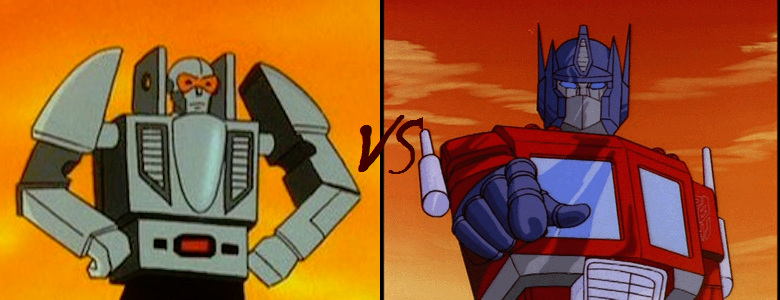 Transformers Vs. GoBots...FIGHT!!!