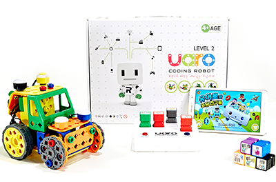 UARO LEVEL 2 (Anaokulu Robotik Kodlama Kiti) | Teknik robot