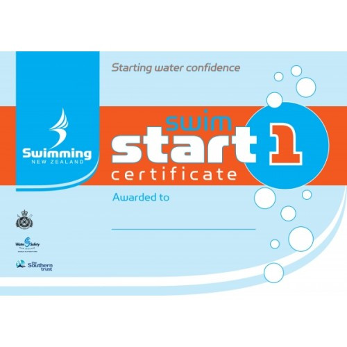SwimSmart Certificates | Swimming NZ