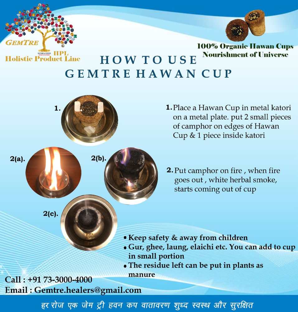 Benefits of Hawan in Hawan cups -Gemtre