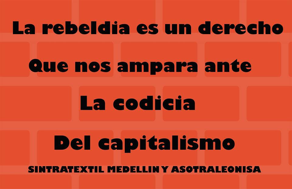 CUANDO LA INJUSTICIA SE HACE LEY… LA REBELDIA SE HACE OBLIGACION!!!