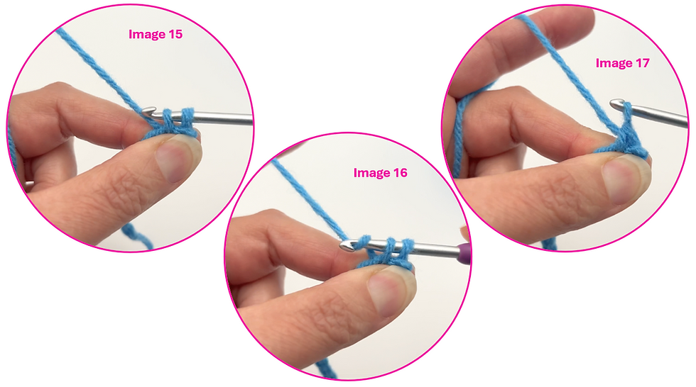 6 Fundamental Crochet Stitches