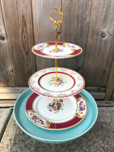 Un-matching 3-Tier High-Tea Plates | online