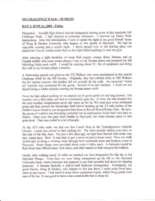 MS Challenge Walk | spqr