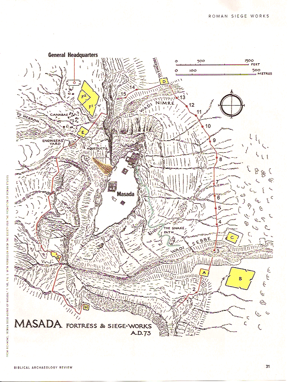 Masada Siege From A Roman Viewpoint | spqr