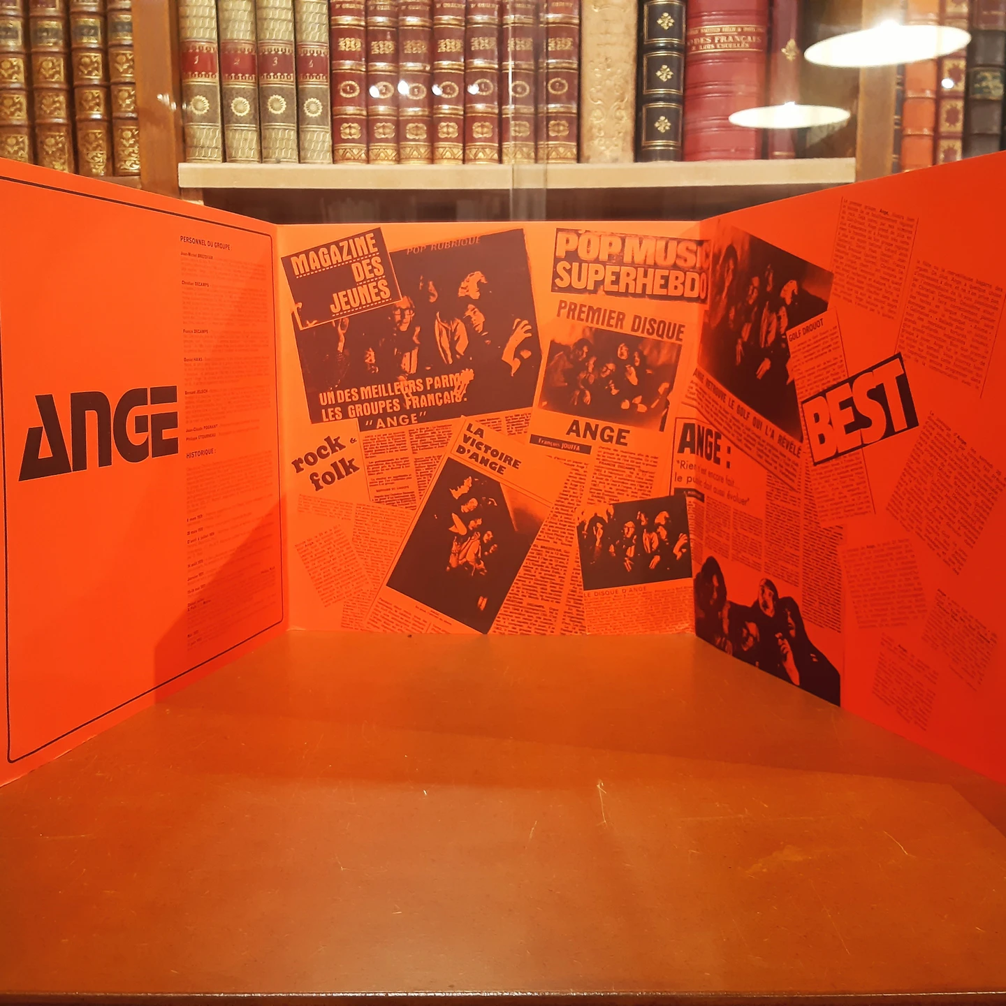 ANGE « Ange au Johnny Hallyday Circus 1972 » - Album Hors Commerce | L ...