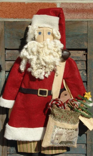 Santa Doll Pattern HFTH106 | Cindy's Homespun