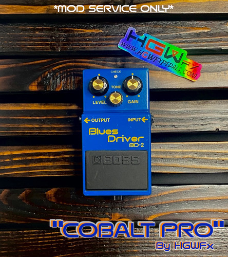 Boss BD2 "Cobalt Pro" Mod | Hatch Guitar Works