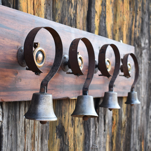 Antique Large Victorian Country Manor House Butler Servants Call Bells ...