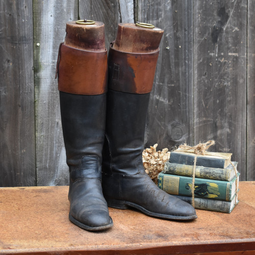 Antique Henry Maxwell Of London Beechwood Boot Trees Lasts Leather ...