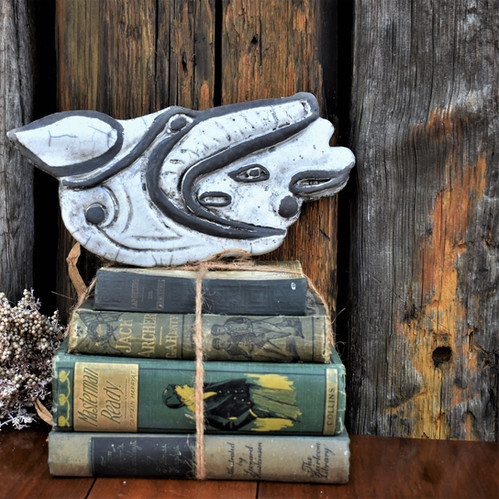 Vintage Jessie Gentry Hand Thrown Grey Dove Bird Designed Studio ...