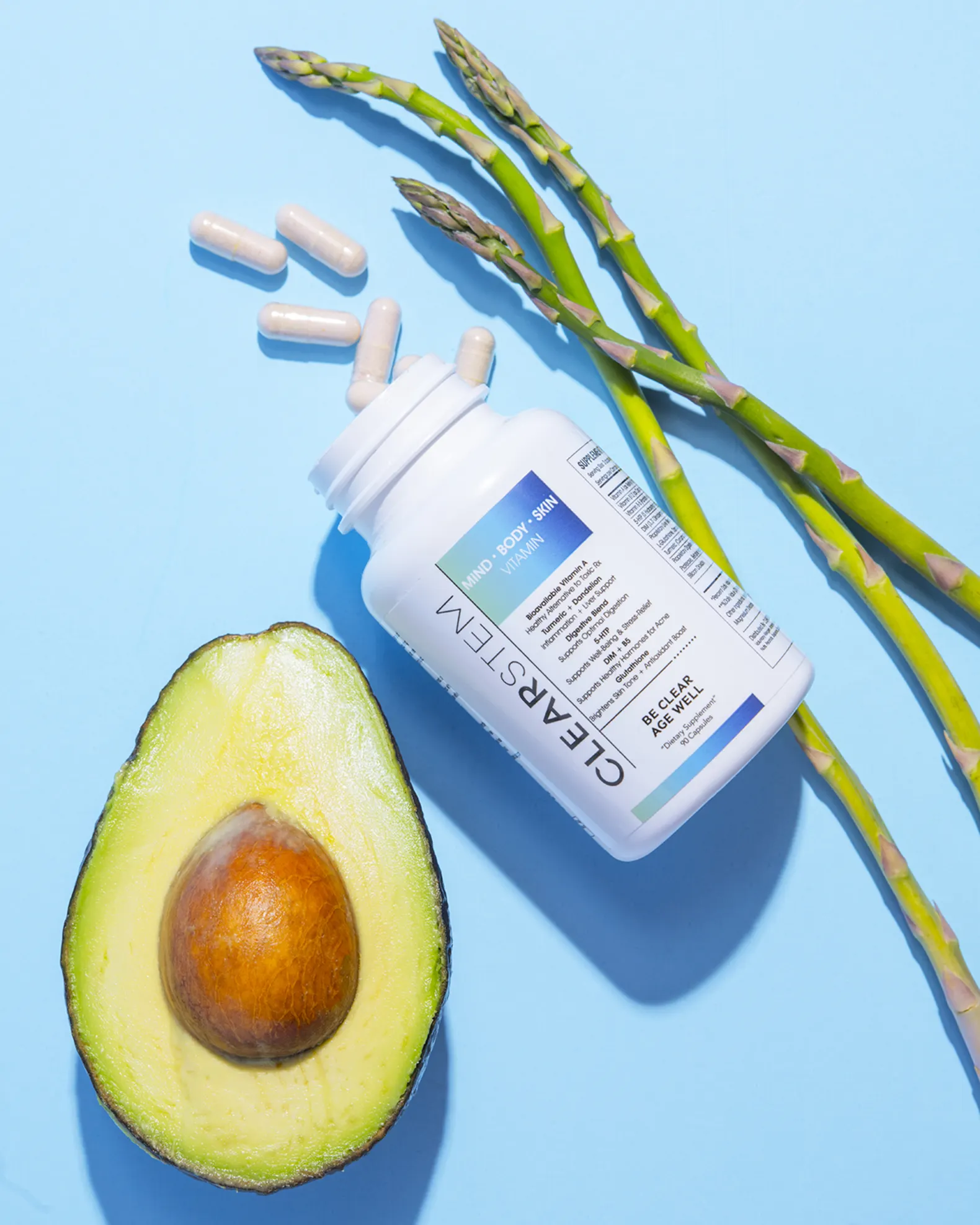 CLEARSTEM MINDBODYSKIN® Hormonal Acne Supplement | TRUST Beauty Bar