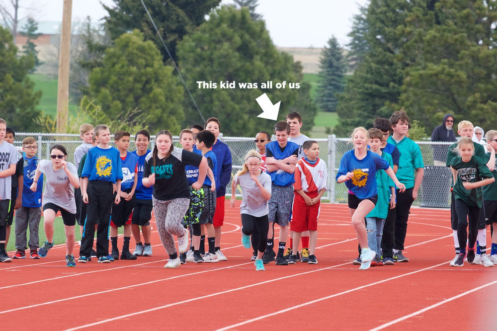 The Elementary School Track Meet