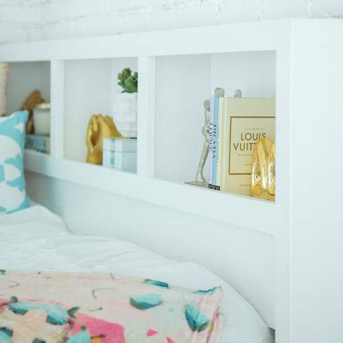 Kayla Bedside Cubby Shelf | DFW Dorms