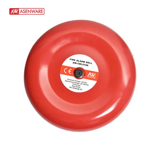 24V Conventional Fire alarm bell 6 inch 8 inch Specification ...