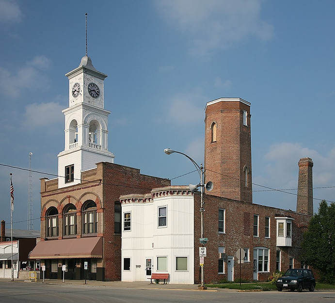 City Hall, Clocktower and Watertower | Paxton Area Chamber