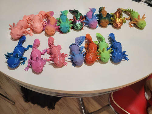 3D Axolotl toy (Large) | WFA&E