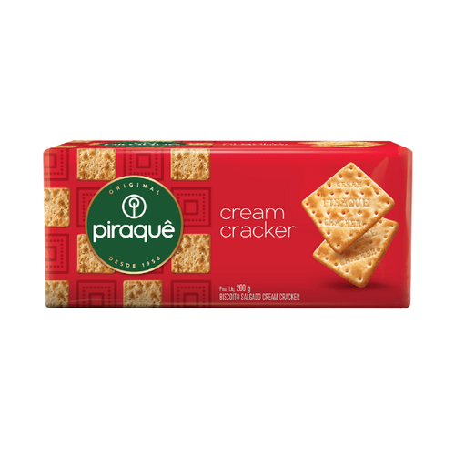 Piraque Cream Cracker 240g | Alliance Brazilian