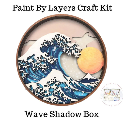 Shadow Box Art Kit - Wave | Neck of the Woods