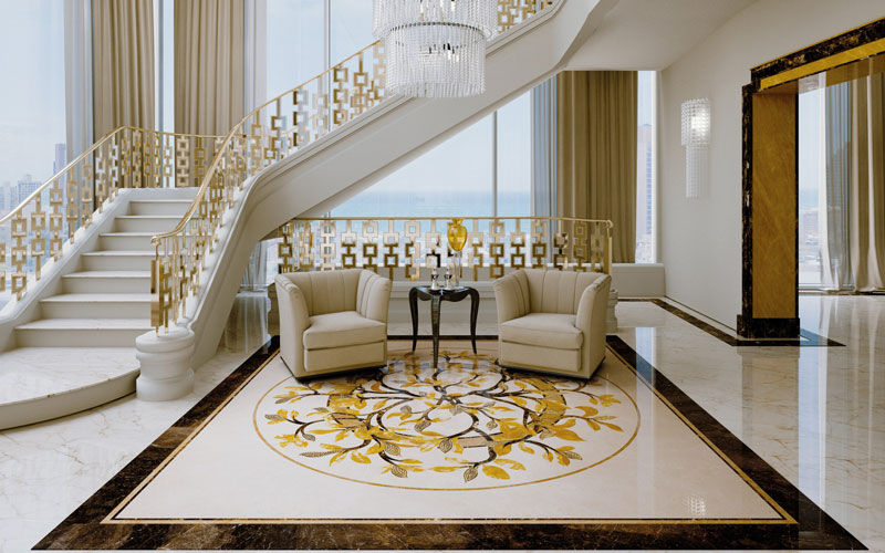 How to Design Villa Stone Stairs and Get Proper Size