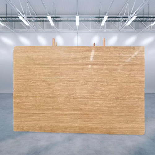 Turkey Beige Travertine Slab | Integrity Stone Co.,Ltd