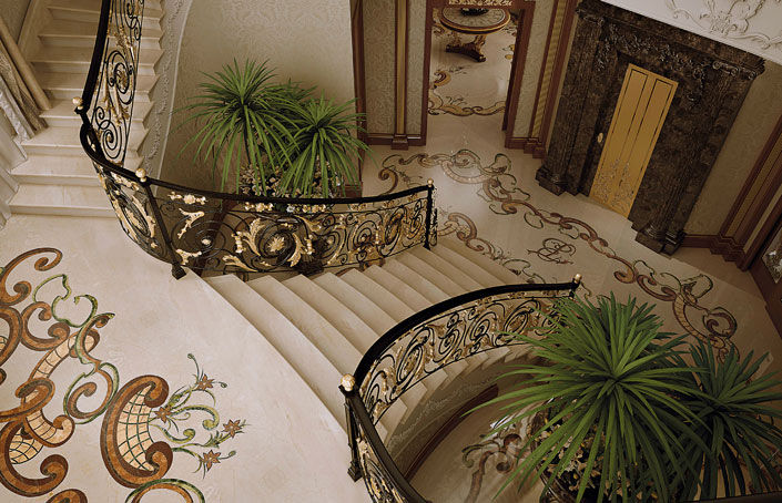 How to Design Villa Stone Stairs and Get Proper Size