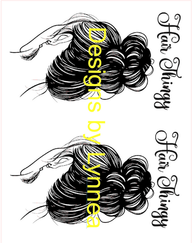 Hair Thingy Card | DesignsByLynnea