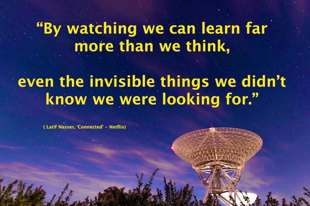 Learning the invisible things