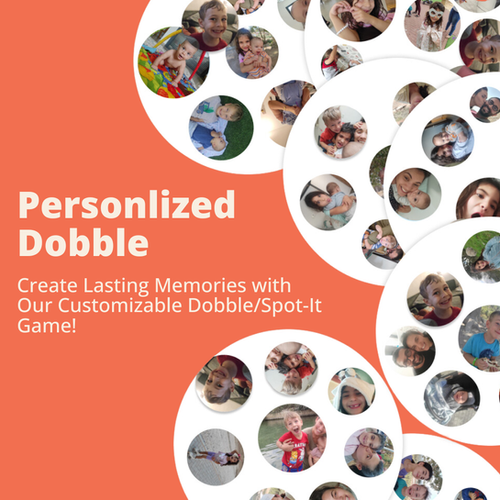Personalized Dobble / Spot-It Game (Digital Custom Version) | WeWowMoms