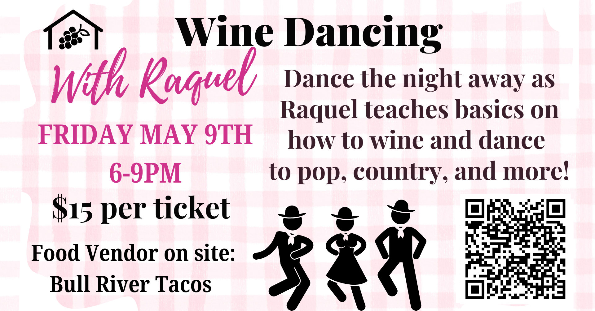 Wine Dancing with Raquel | Greenhouse Winery