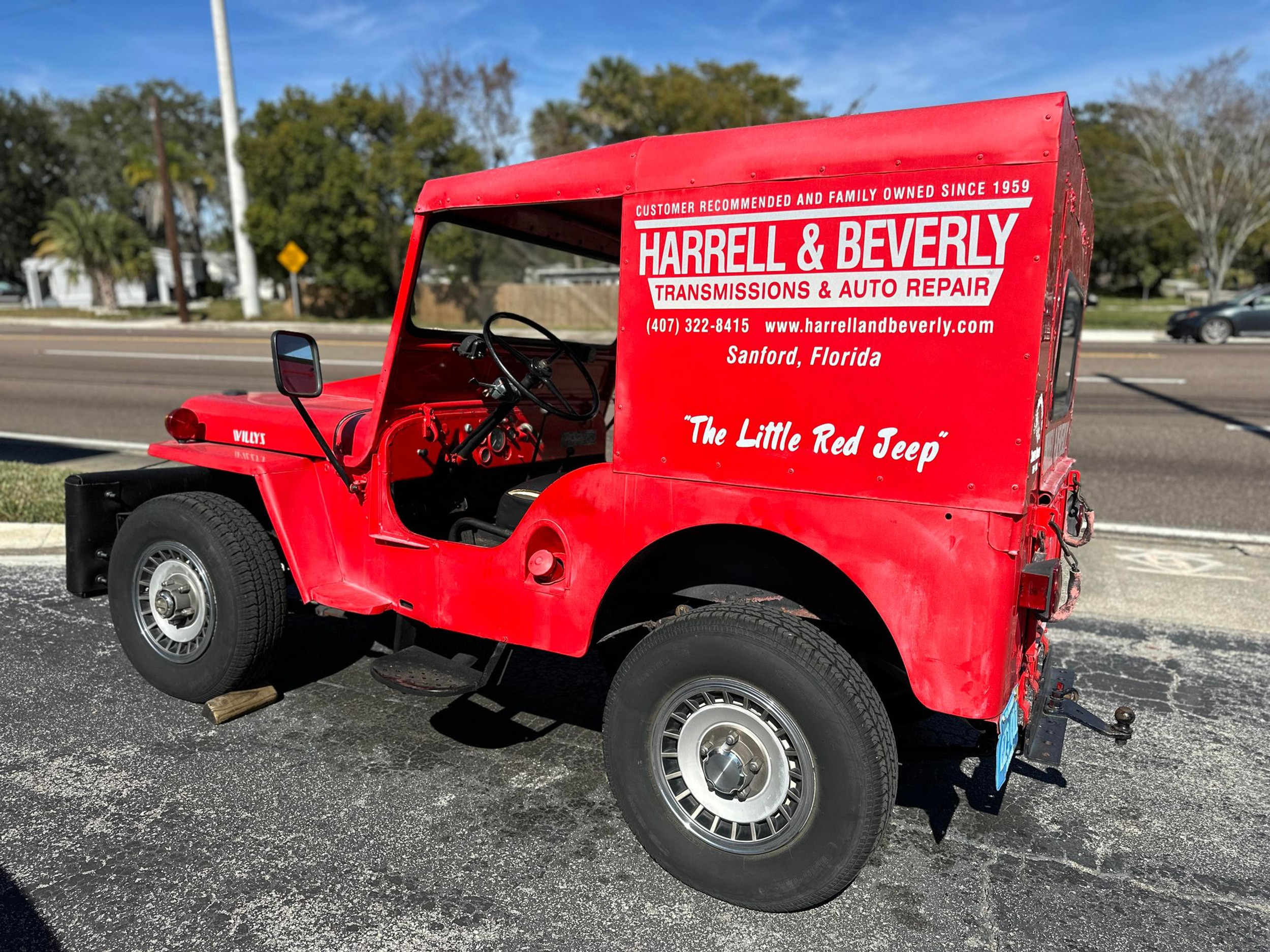 1951 Willys Little Red Jeep | Harrell & Beverly