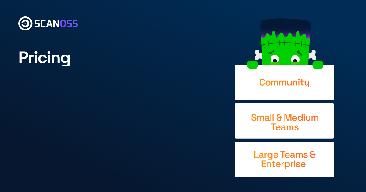 Pricing | SCANOSS