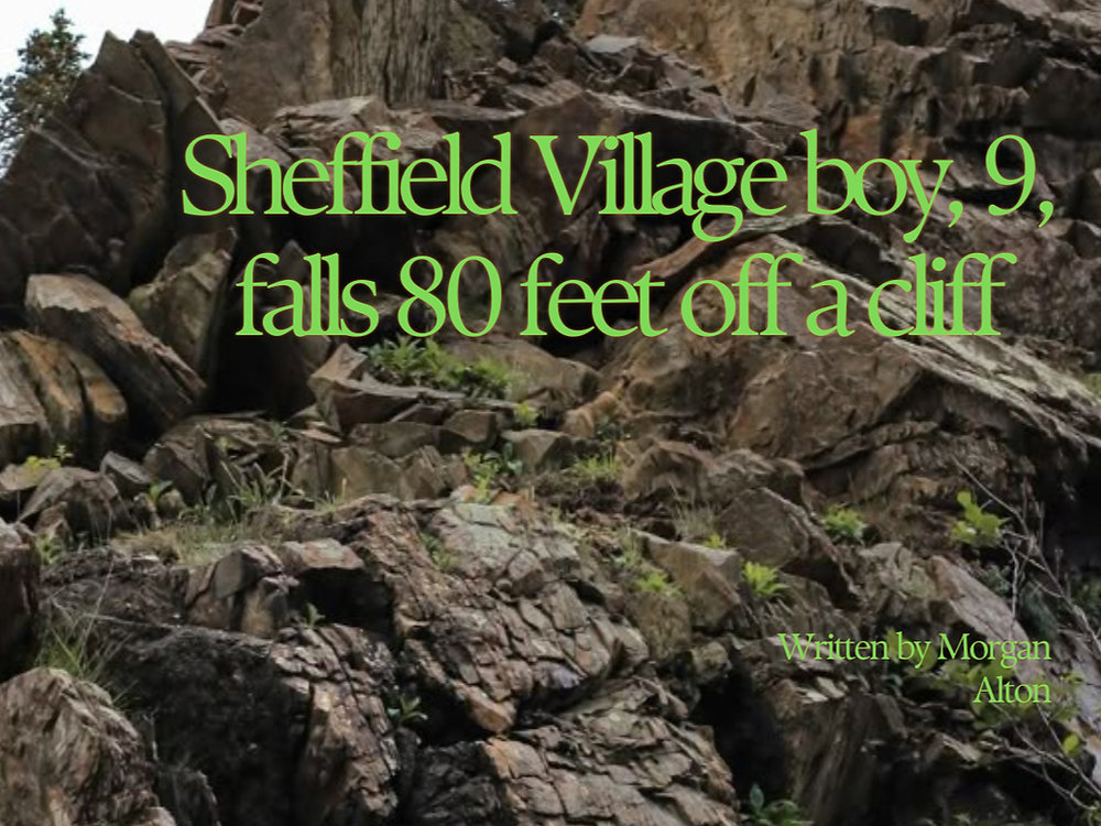 Sheffield Village boy, 9, falls 80 feet off a cliff