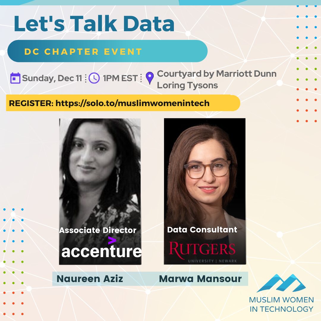Let's Talk Data: Fireside chat with Naureen Aziz [DC Event] | MWT