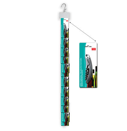 WAITER CORKSCREW CLIP STRIP CLIP-STRIP 12/UNITS | OLEGO DISTRIBUTION