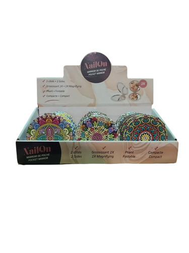 Compact Round mirror display | Wholesale Canada