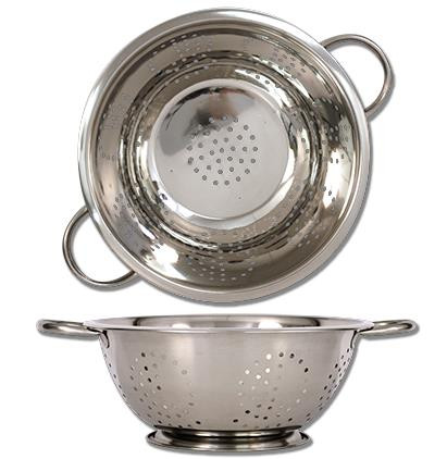 COLANDER - 9-1/2"/24CM STAINLESS STEEL | OLEGO DISTRIBUTION