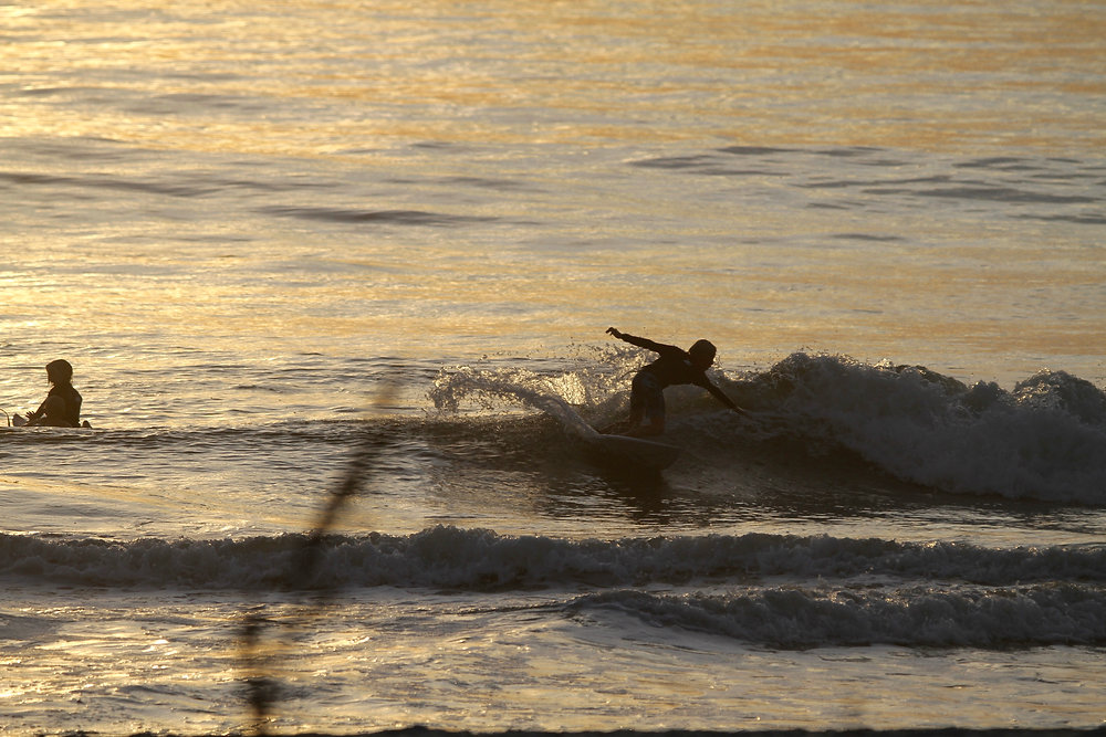JACKSONVILLE BEACH PIER SURF REPORT TUESDAY AM