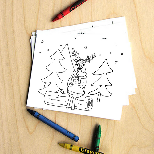 Winter Color Cards | KTFDesign