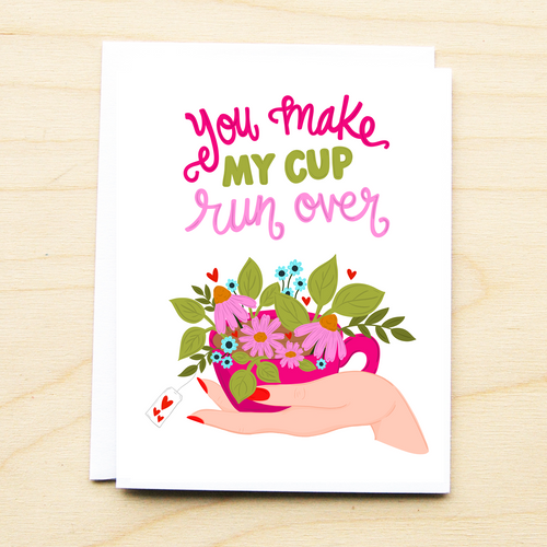 My Cup Run Over | KTFDesign