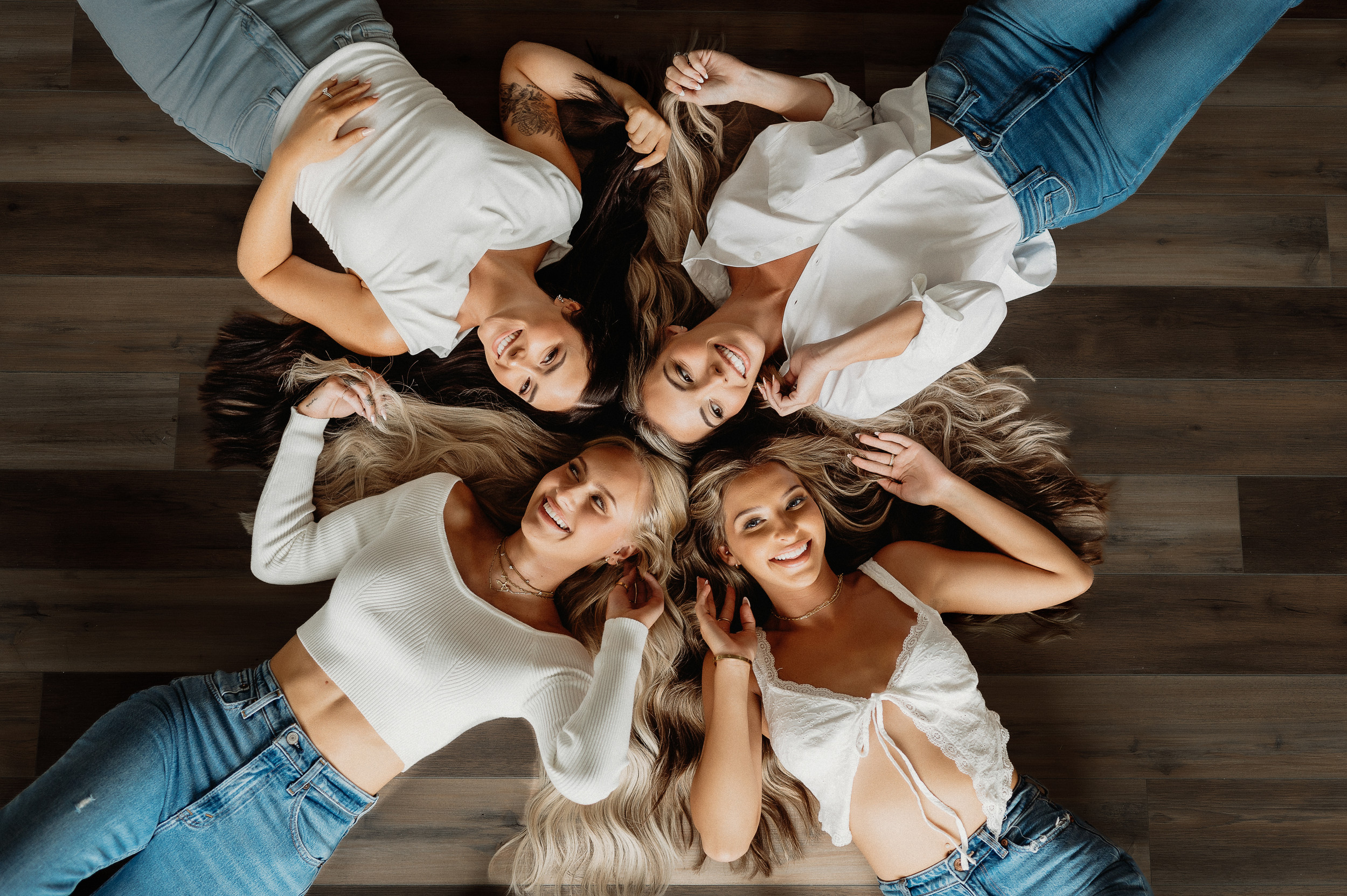 Hand-Tied Hair Extensions | Cinched Extensions Salon | Invisible Bead Extensions® NC| IBE ...