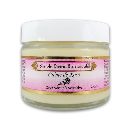Creme De Rose Facial Moisturizer for Dry, Sensitive & Normal Skin ...