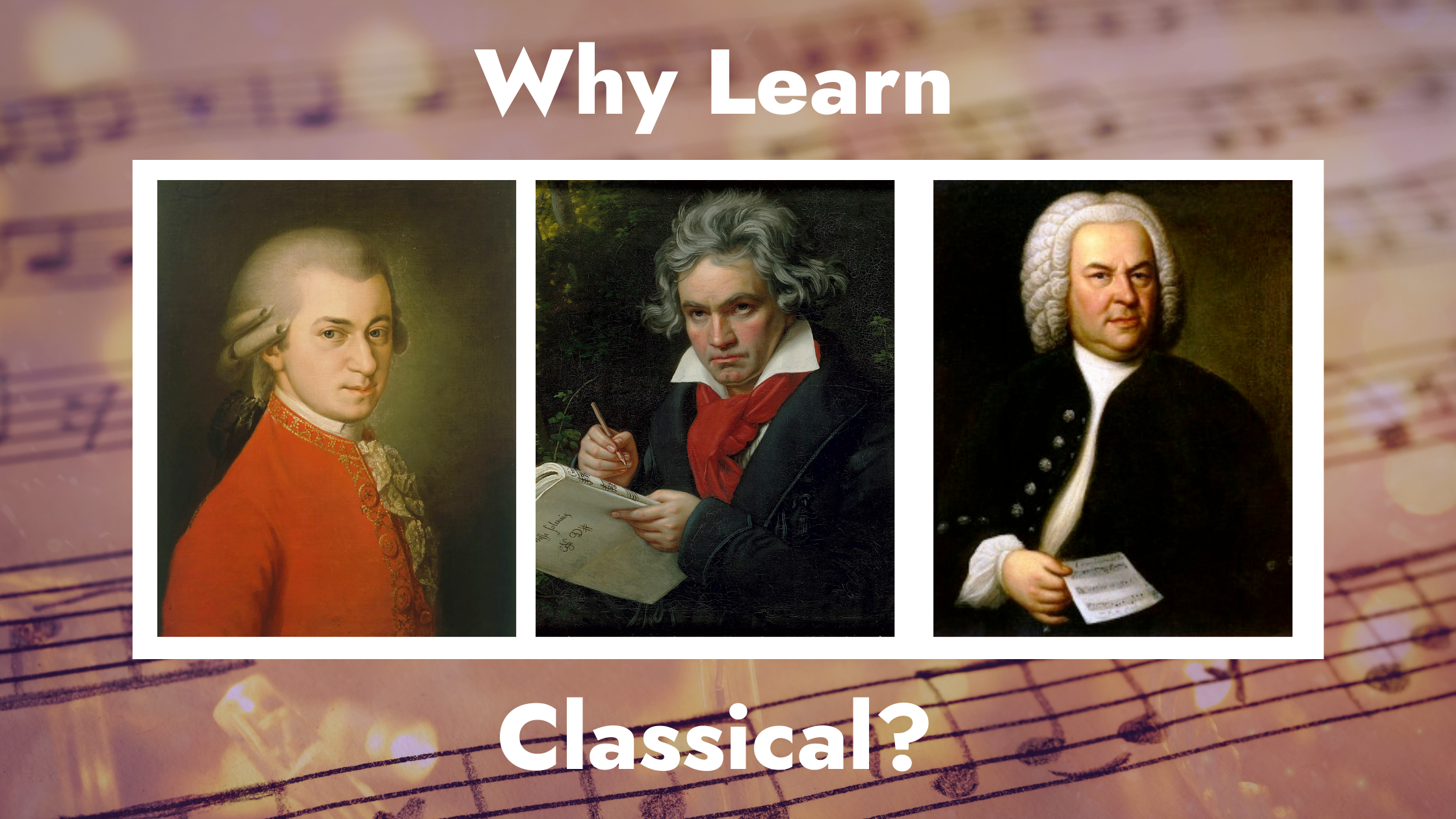 Why Do We First Learn Classical Music When Learning An Instrument?