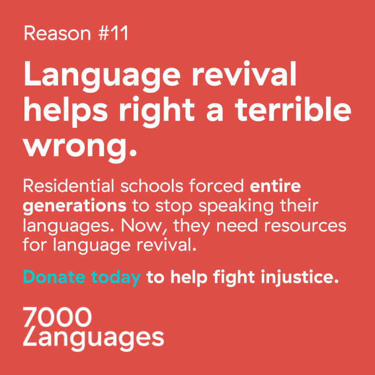 15 Reasons Why We Need Endangered Languages