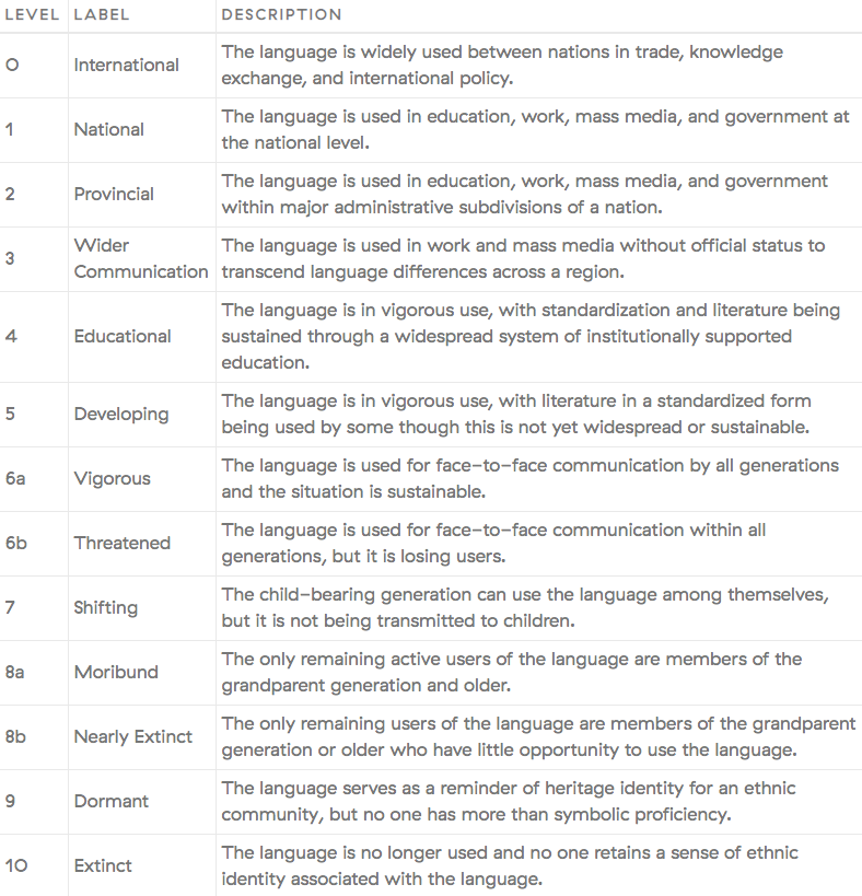 What Is An Endangered Language?