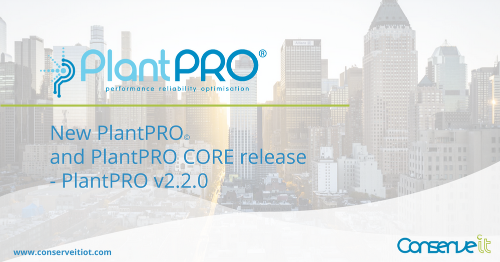 New PlantPRO and PlantPRO CORE release – PlantPRO v2.2.0