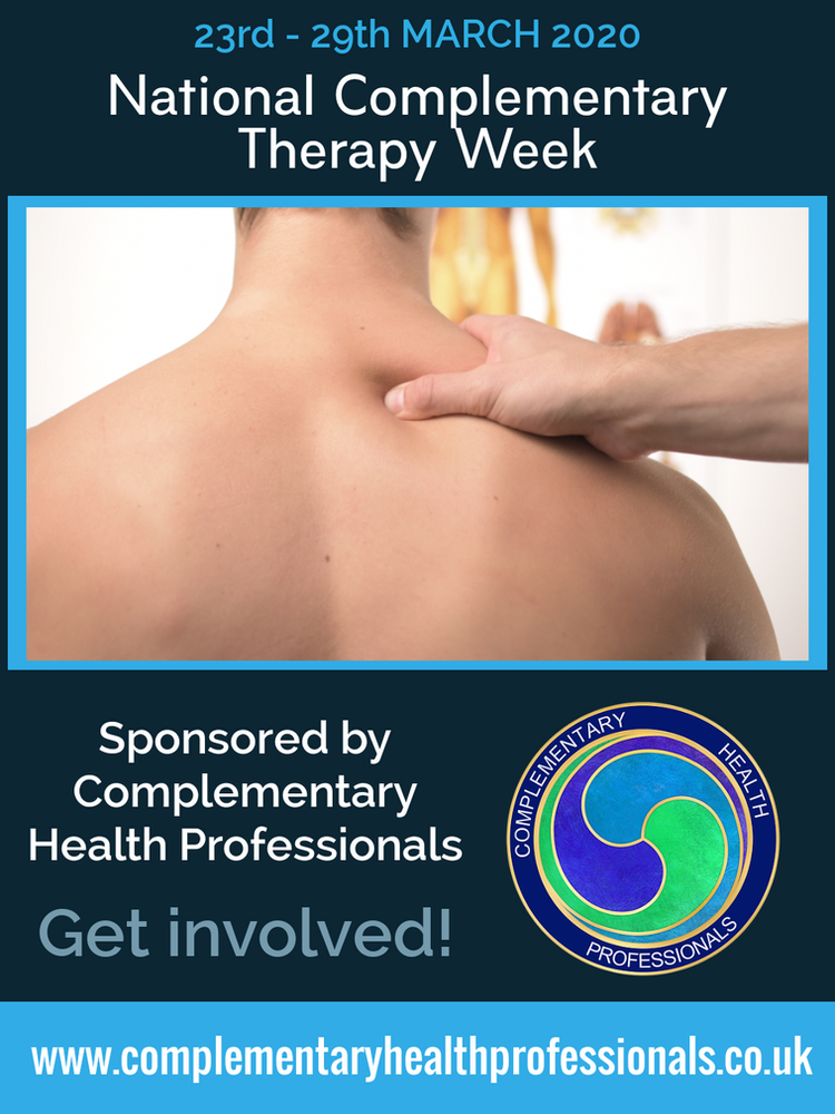 Celebrating National Complementary Therapy Week 2020