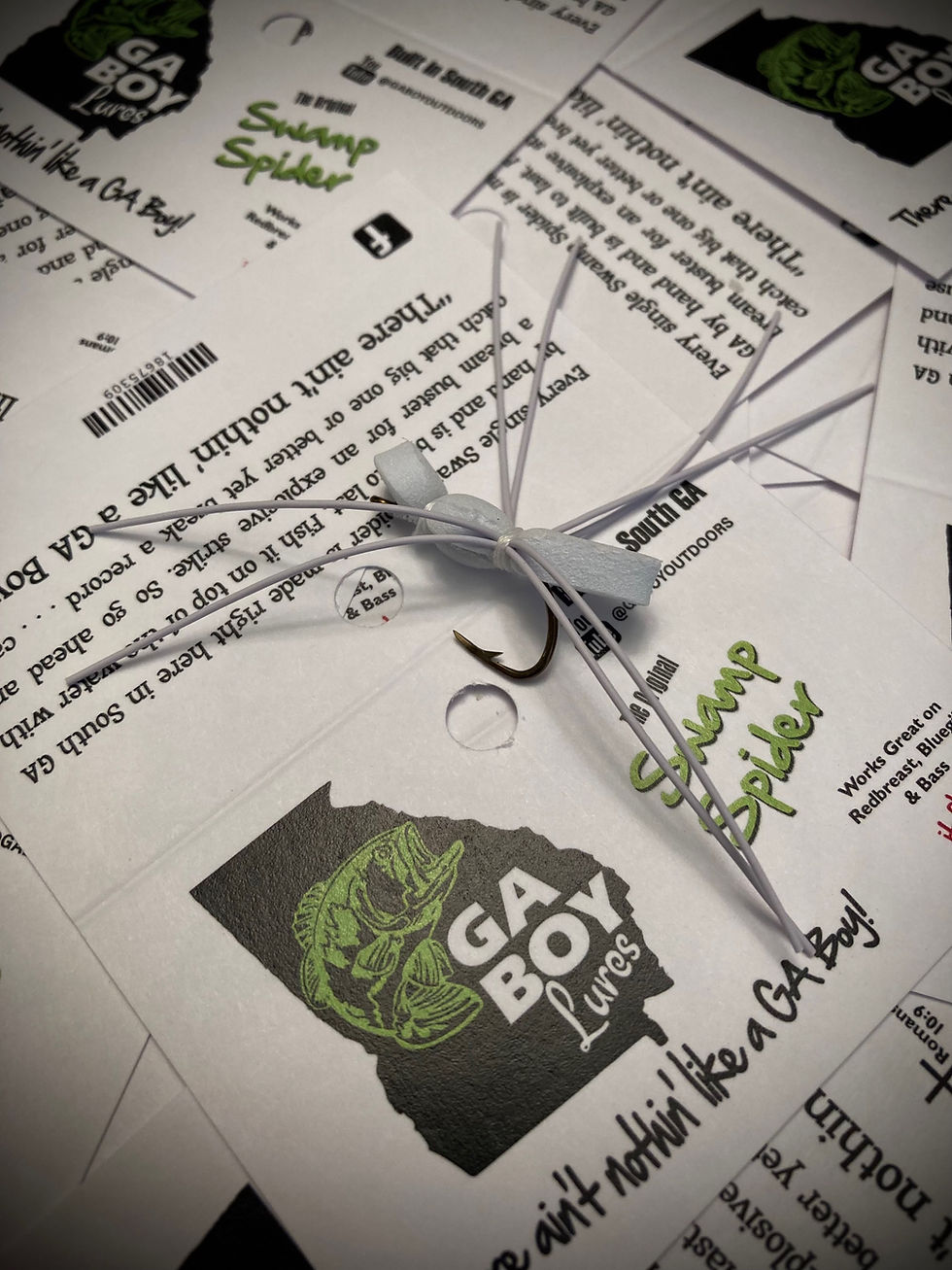 Swamp Spider (Arctic) | GA Boy Lures